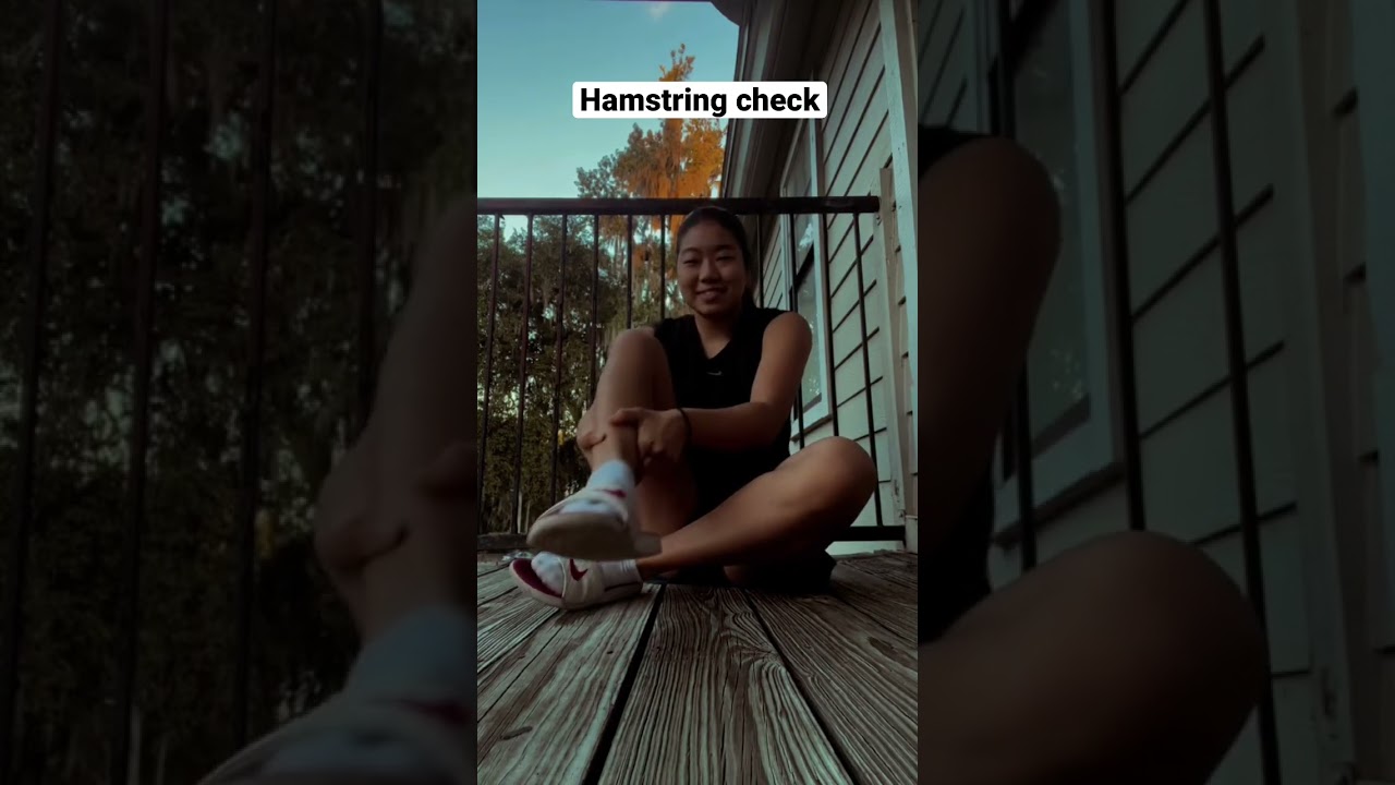 Hamstring check! #hamstring #fitness