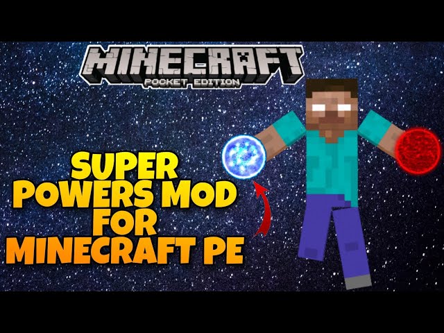 How to download and use the superpowers mod in Minecraft