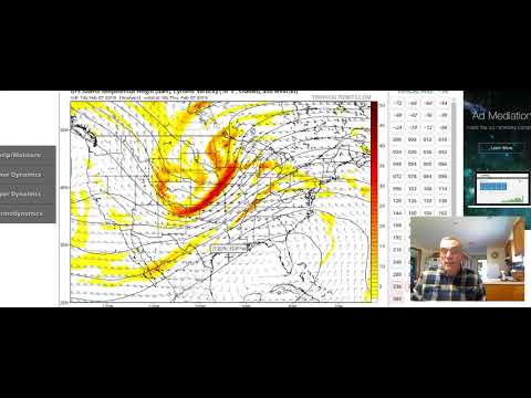 What is the Jet Stream Or Upper Air Map