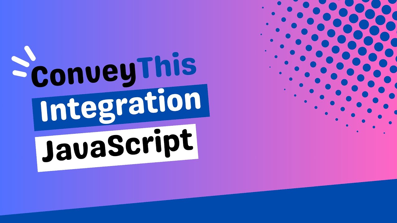JavaScript Integration - AI Website Translation and Localization via JS