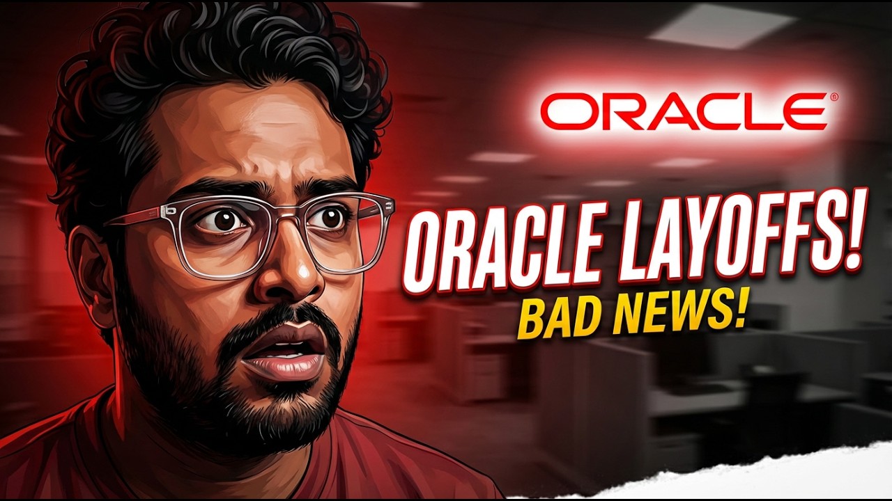 30,000 Oracle Employees Laid Off | A Warning for Every IT Professional