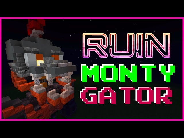 FNAF RUIN | Shattered Montgomery Gator Minecraft Map