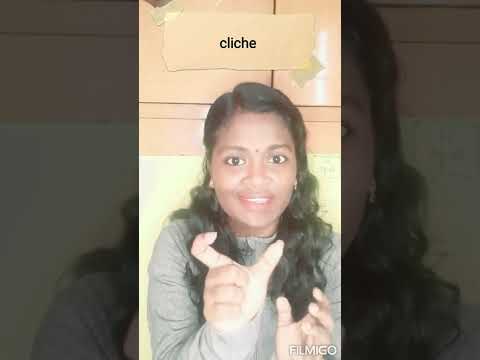 what is Cliche #communicationskills