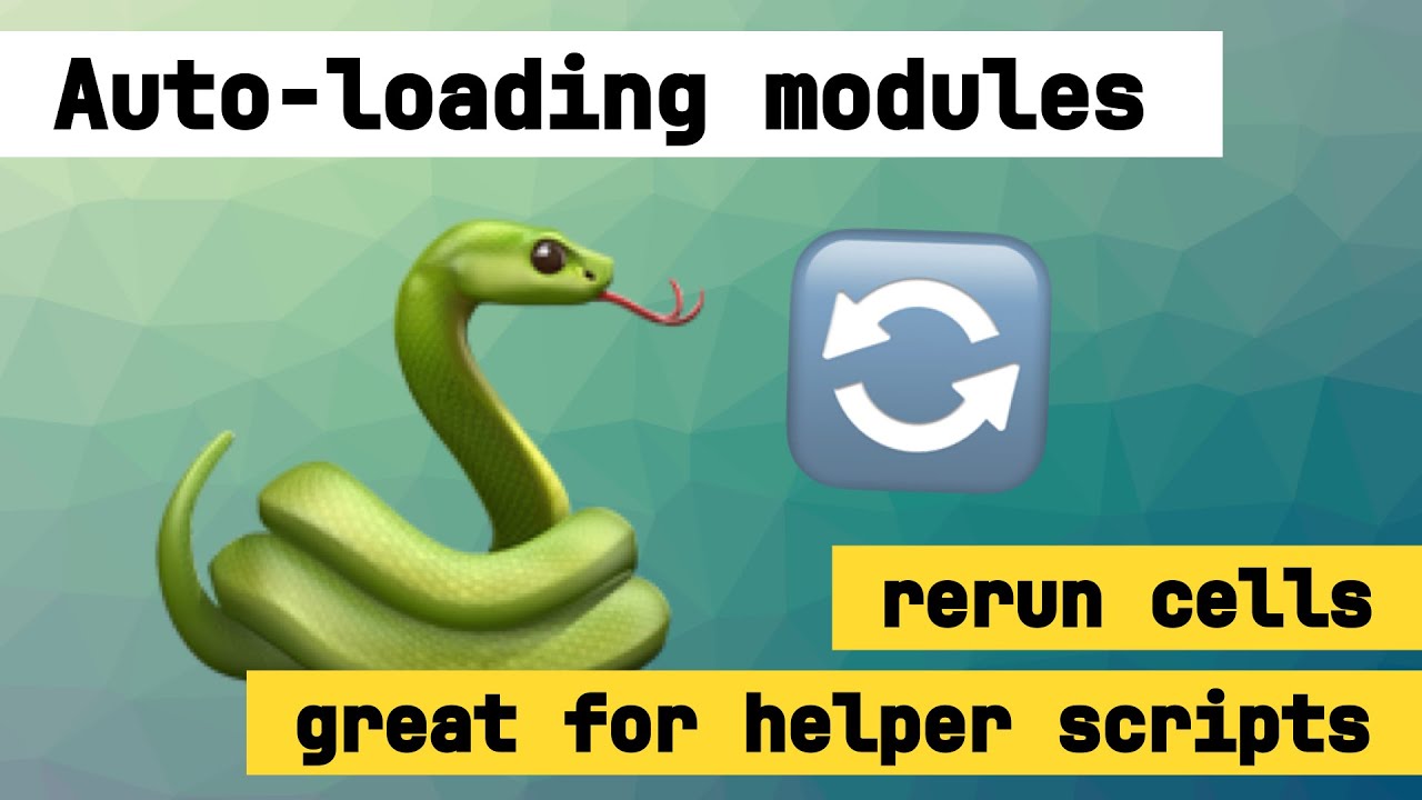 Auto-reload those Python files