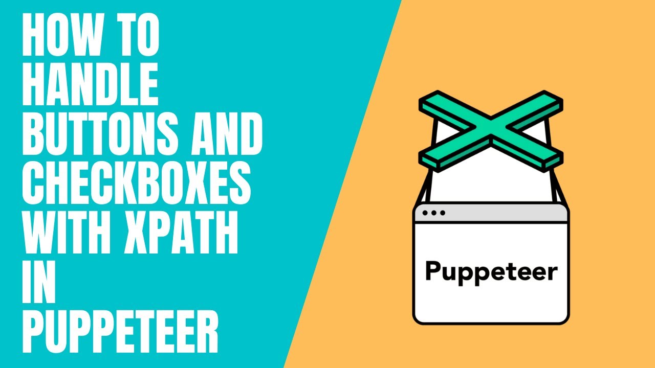 Working with Buttons and Checkboxes with Xpath puppeteer | Automate registration from with puppeteer