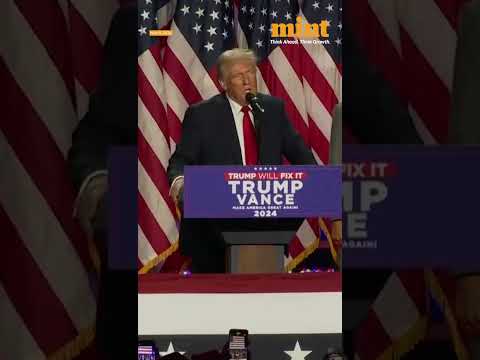 Trump's Praises Elon Musk In Winning Speech, 'A star is born'