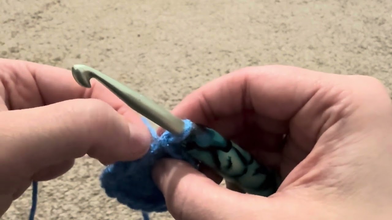 Single crochet invisible decrease, right handed tutorial, Crochet with Shay