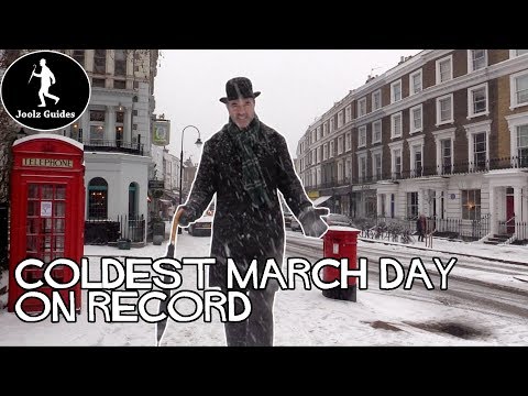 Joolz Guides: London in the snow – Coldest March Day Ever! | The ...