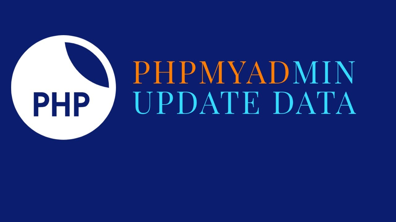 How to update data in database  using phpmyadmin |update data from database using php/mysqli