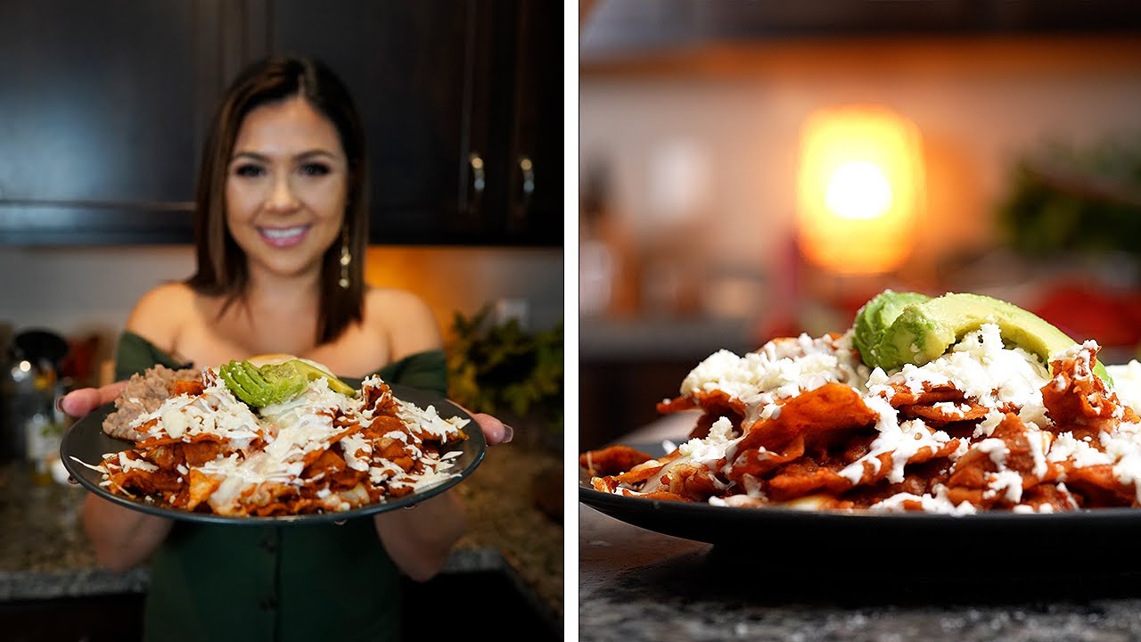 How To Make The Best RED CHILAQUILES | Chilaquiles Rojos
