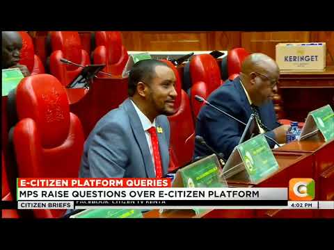 MPs raise questions over E-Citizen platform