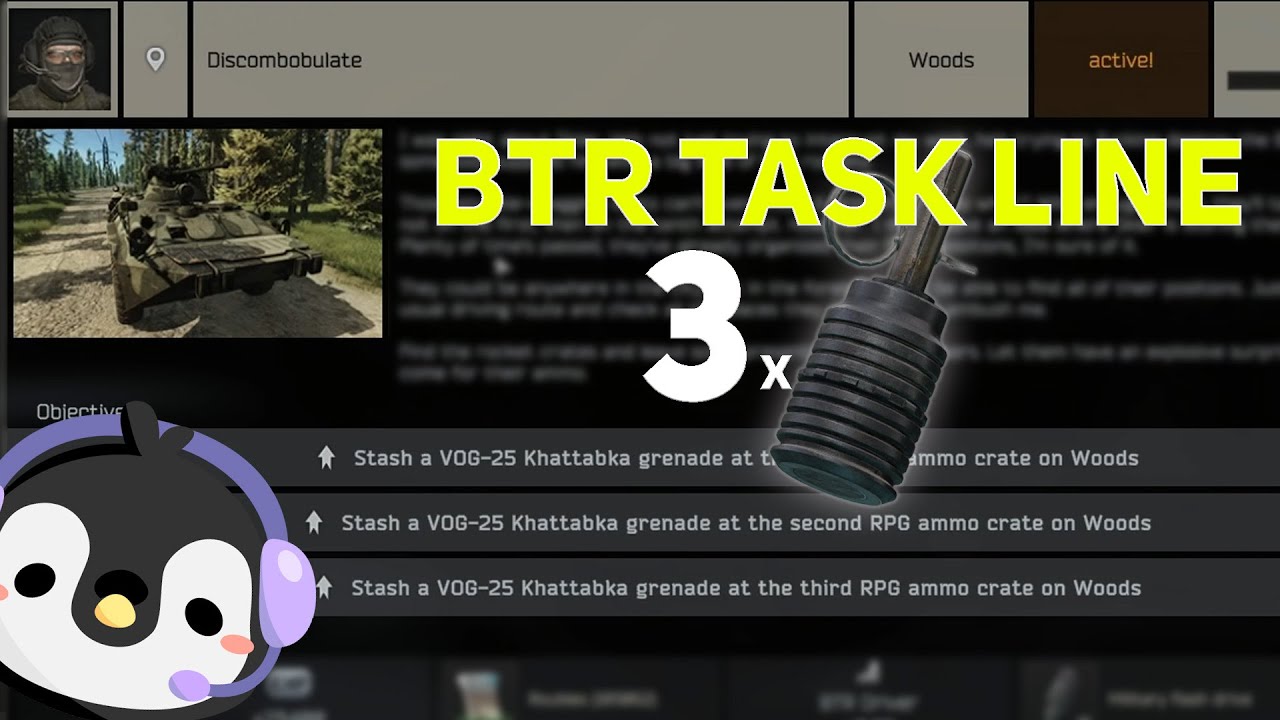 DISCOMBOBULATE | BTR EVENT TASK LINE | Tarkov GUIDE