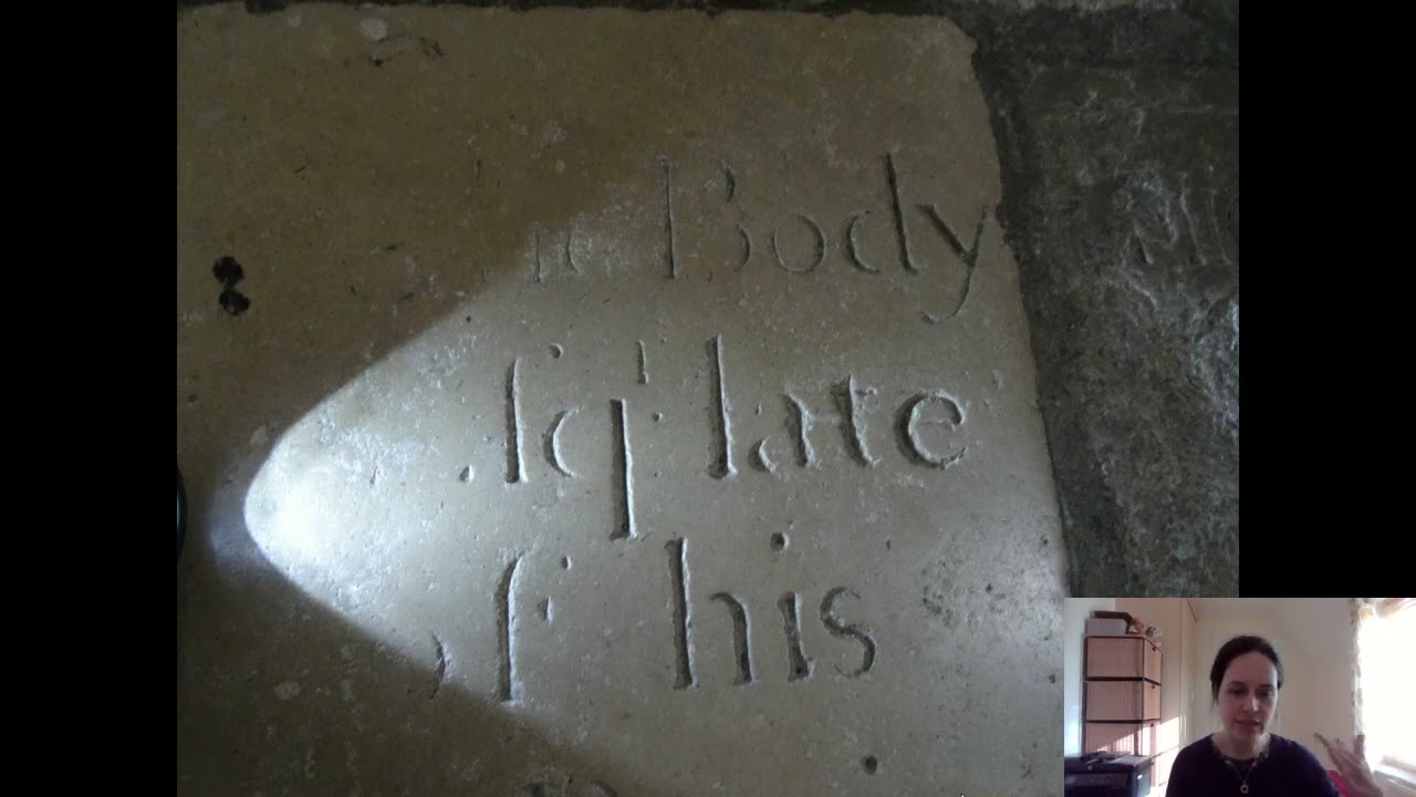Reading inscriptions with raking light
