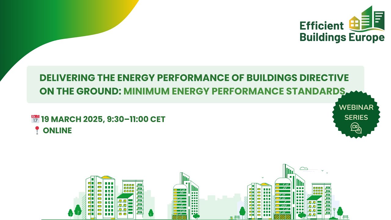 Delivering the EPBD: Minimum Energy Performance Standards (MEPS)