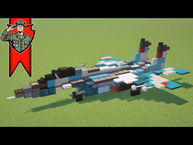 MiG-35 "Fulcrum" Multirole Fighter (1.5:1 Scale) Minecraft Map