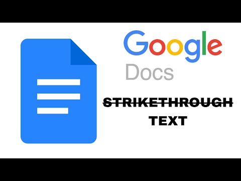 Cómo tachar texto en Google Docs