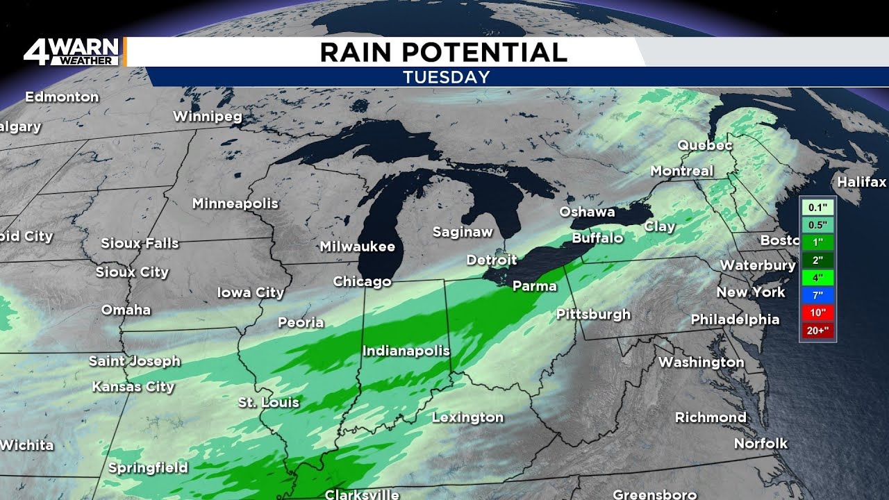 Metro Detroit weather forecast May 5, 2026 -- 6 a.m. Update