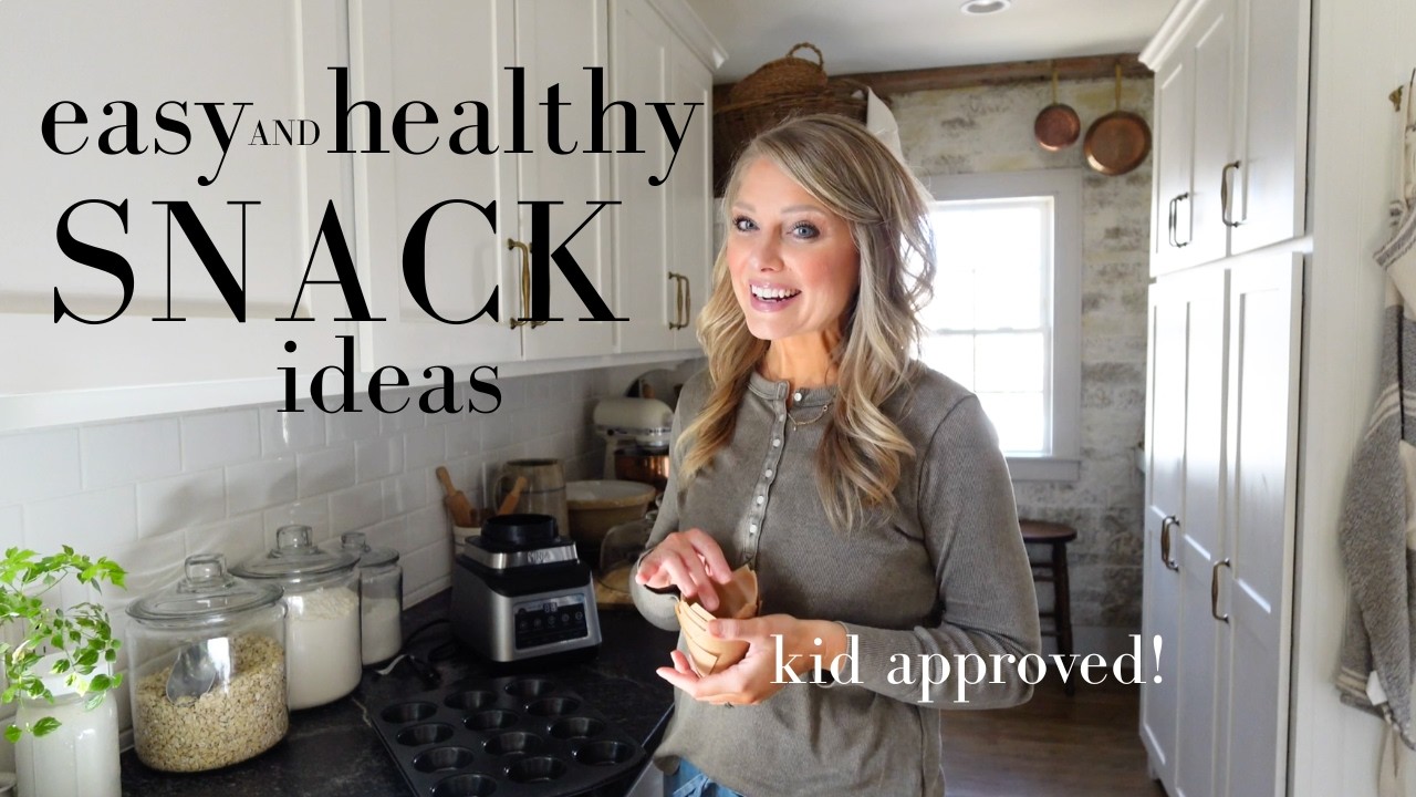 Simple Healthy Snack Ideas Both Store-bought and Homemade!