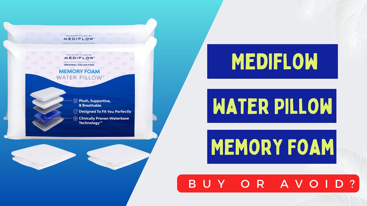 Mediflow Water Pillow Review Does it Reduce Neck Pain and Improve Sleep| Truth Revealed!