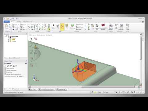 DesignSpark Mechanical - Basics - 5 - The Move Tool - Full tutorial Video Lecture - Design ...