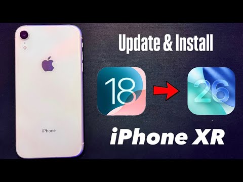 How to update iPhone XR from iOS 18 to iOS 26 Beta - Installation Guid iOS 26