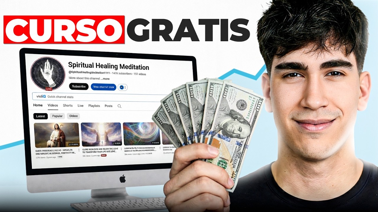 Earn $4,000/month Uploading Spirituality Videos with AI | Free YouTube Course 2026