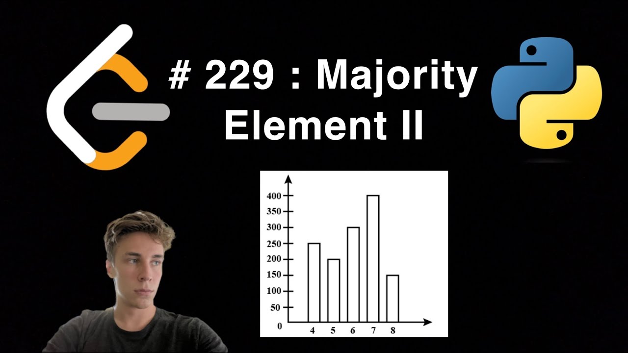 Majority Element II | 229 Leetcode | Python3