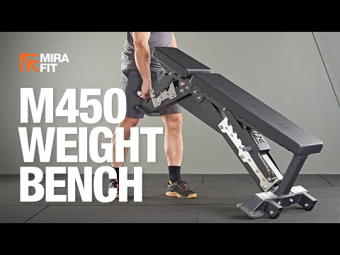 M450 Adjustable Weight Bench | Mirafit