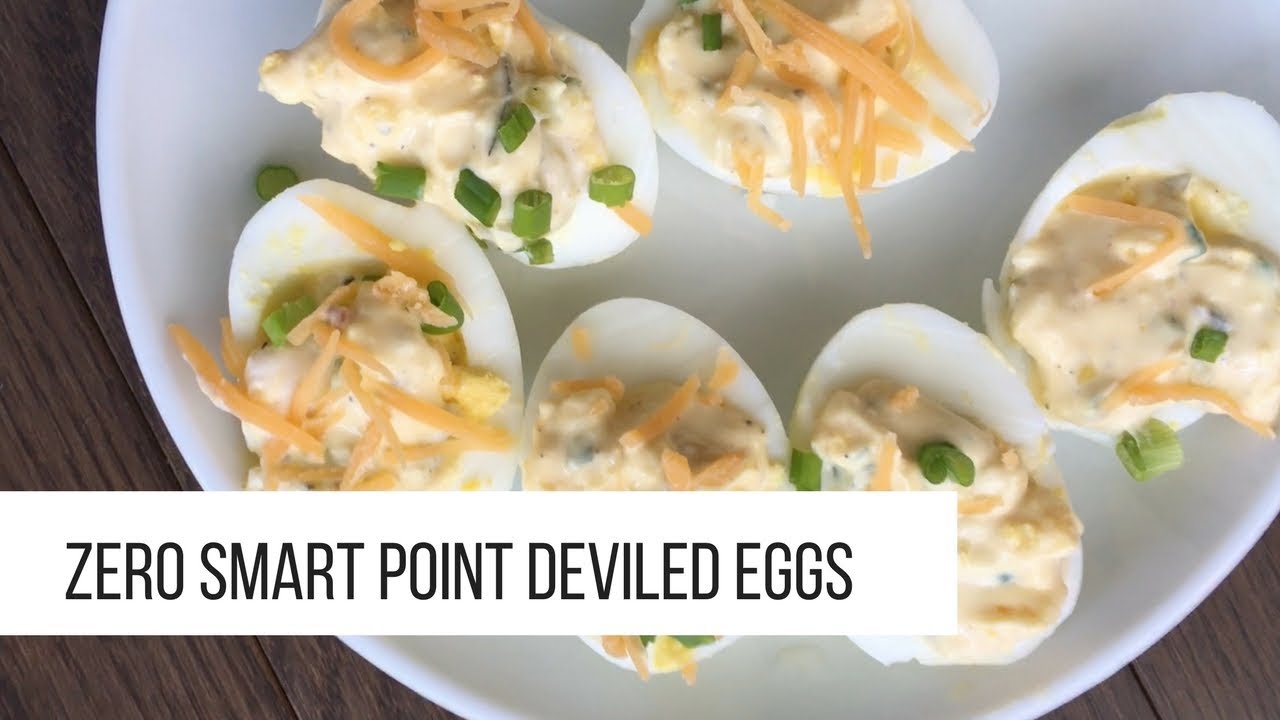 Zero Point Deviled Eggs - Weight Watchers Recipes