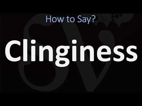 How to Pronounce Clinginess? (CORRECTLY)