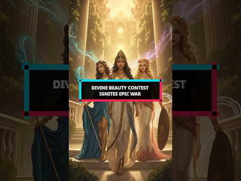 Divine Beauty Contest Ignites Epic War #greek #greekgod #greekmythology