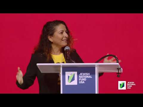 Michal Uziyahu at the Jewish National Fund-USA Global Conference for Israel '24