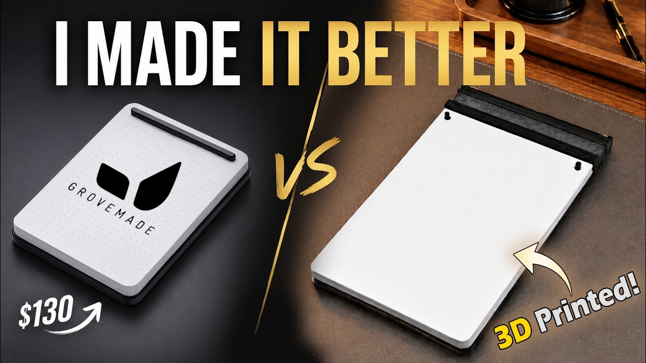 I Wanted a $130 Notepad… So I Built My Own!