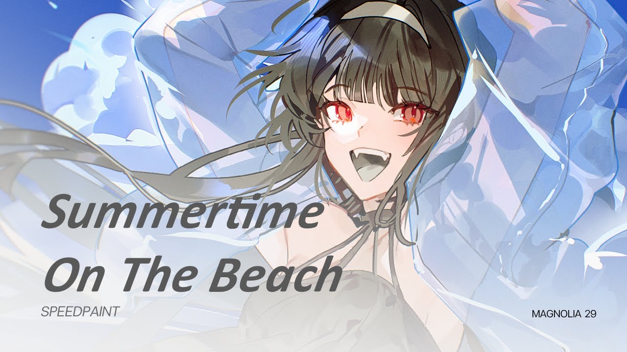 [Speedpaint] Summertime On The Beach