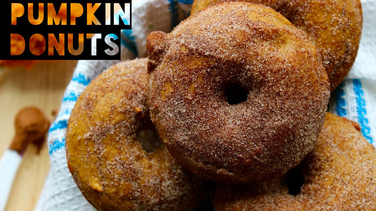 Healthy Pumpkin Spice Donut Recipe | How To Make Low Fat Pumpkin Spice Donuts
