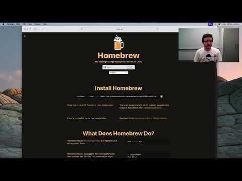 Installing homebrew (optional, macOS)
