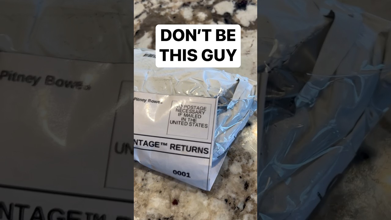 eBay return shipping label #ebay Buyer returns an item for a full refund #shorts Shipping tape WWYD