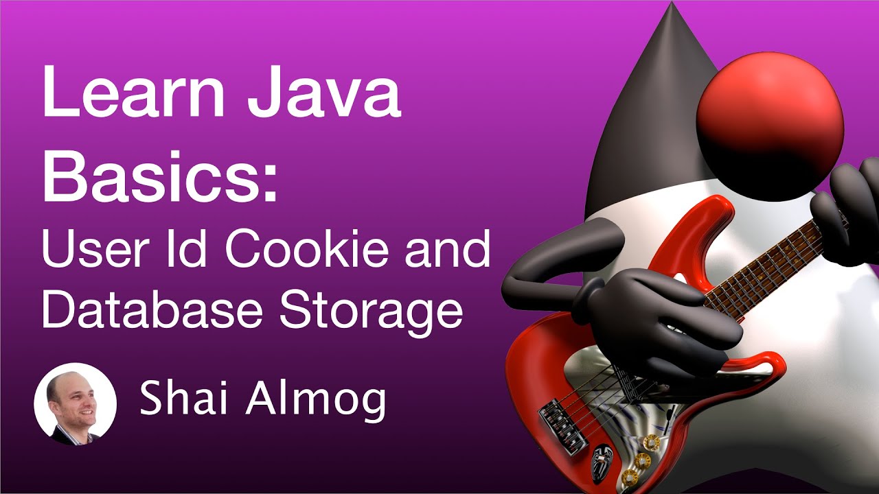 Java Basics - User Id Cookie and Database | Java Spring Tutorial