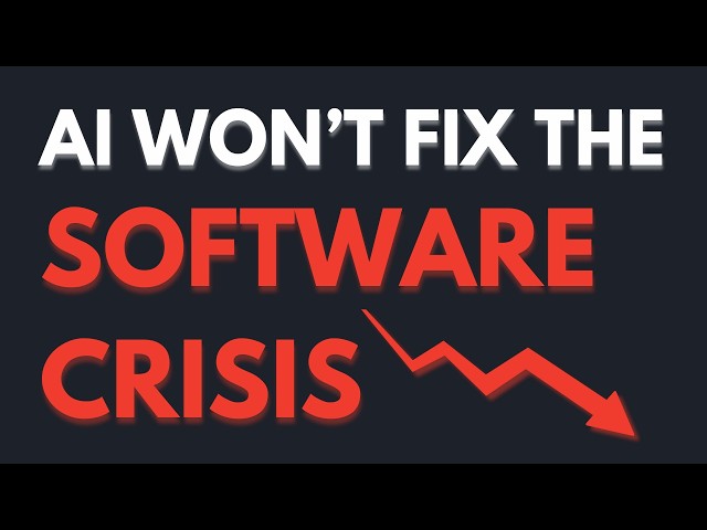 AI's Limitations: Why It Won't Solve the Software Crisis | Galaxy.ai