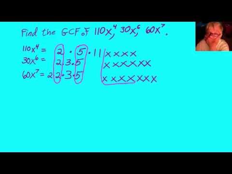 Factor by GCF (5.1.9)