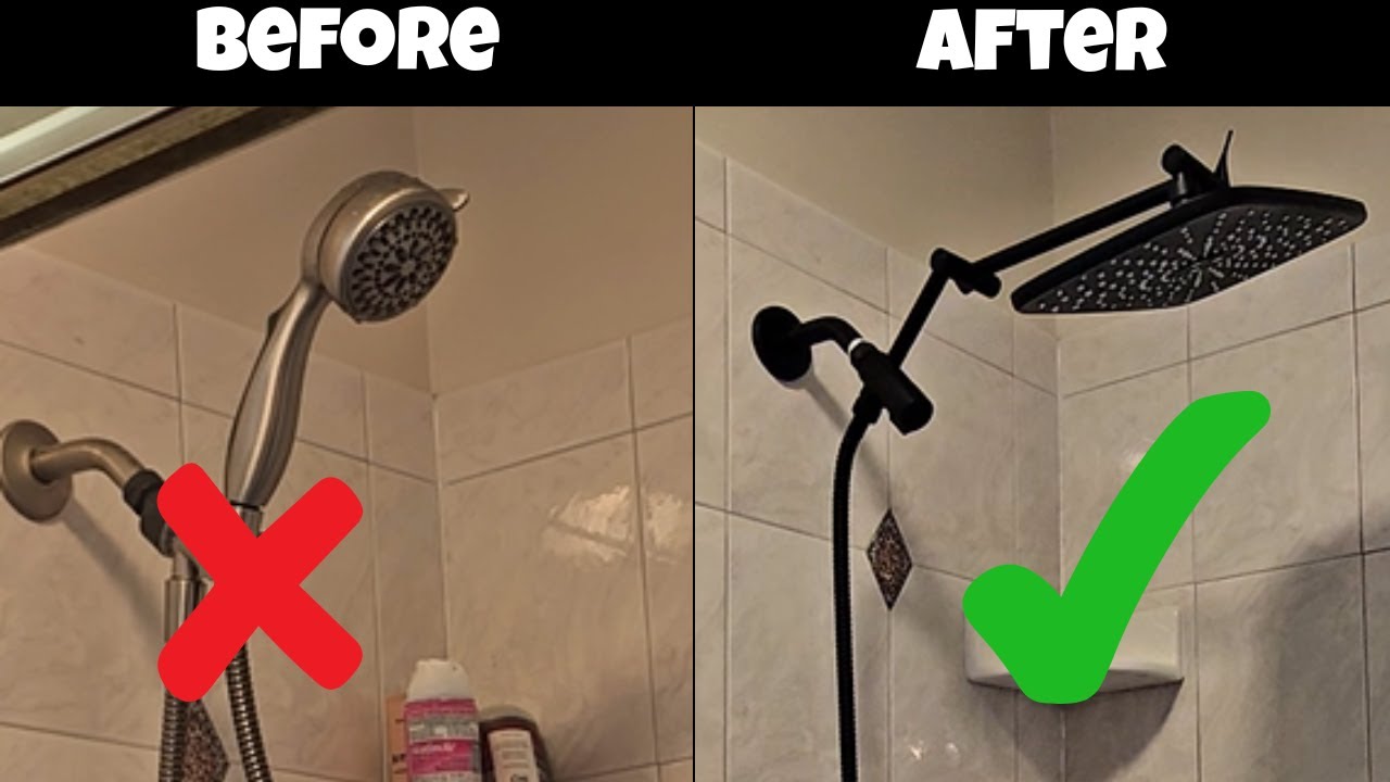 How to Change a Shower Head: Installing a Rainfall Shower Head