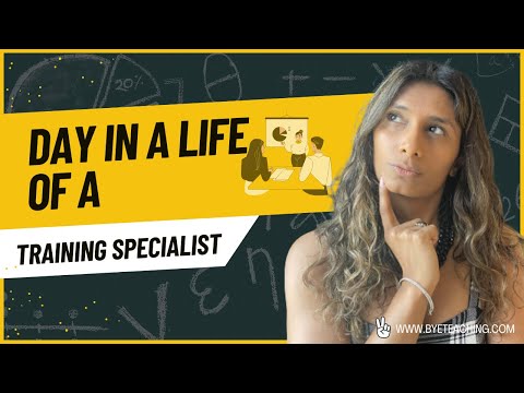 Day in the life of a training specialist