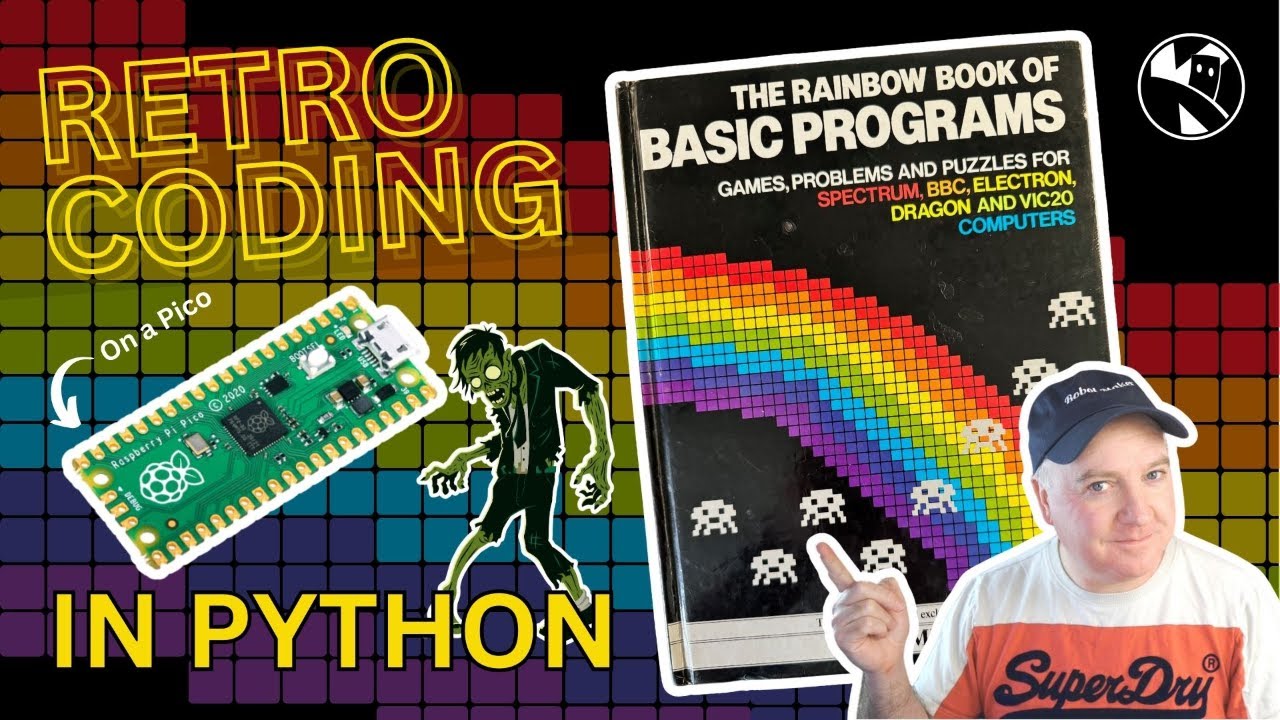 Is MicroPython better than Basic? Let's reprogram 80s basic retro games in Python!