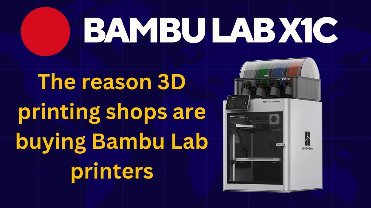 The reason 3D printing shops are buying Bambu Lab printers!