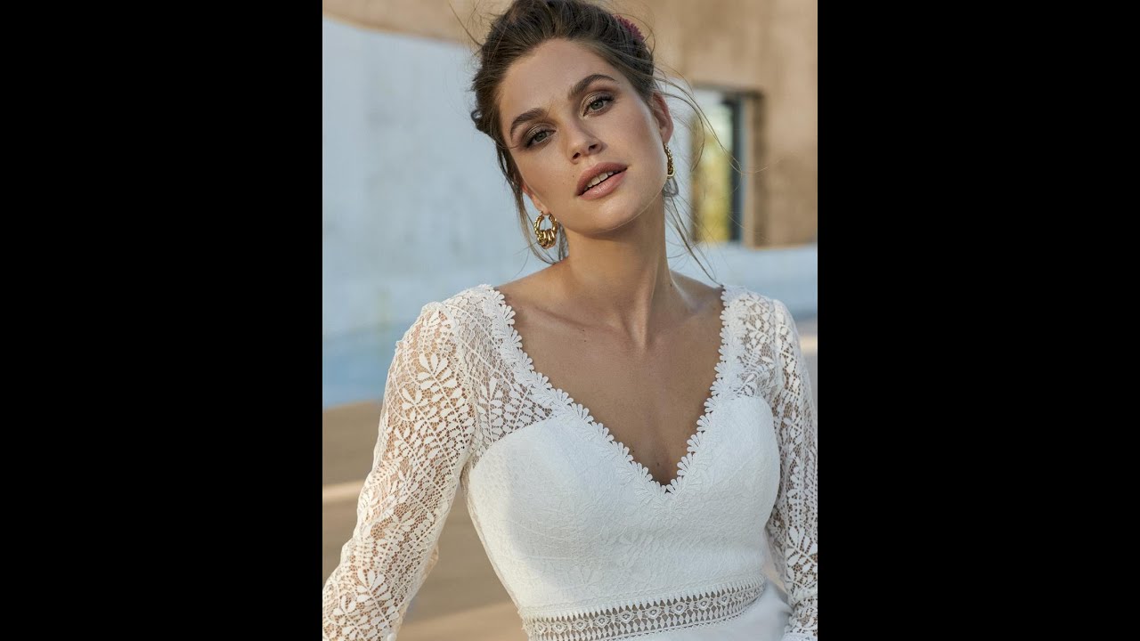 Robe de mariée bohème et champêtre Faythe Marylise chez Caralys à Nice 06 paca