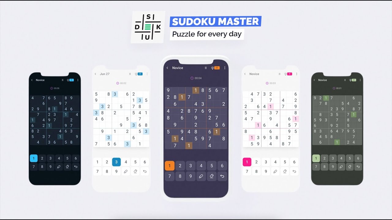 Sudoku Master - Classic Logic Puzzle Game