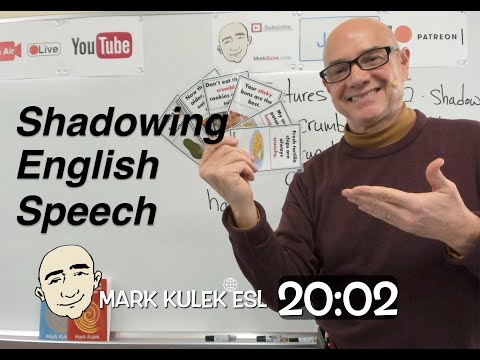 Food Textures - Shadowing English Speech | Mark Kulek - ESL