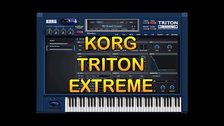 KORG TRITON / TRITON Extreme Software Synthesizer - What To Know ...