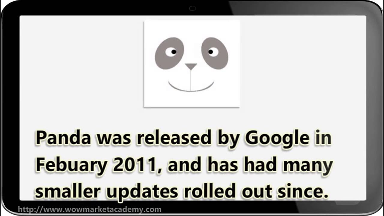 Google Panda, Penguin and Hummingbird
