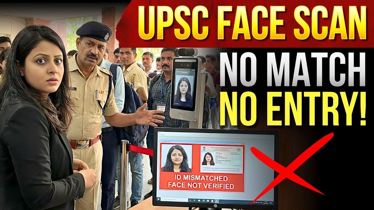UPSC Introduces Face Authentication at Exam Centres | What Changed After Puja Khedkar Case?